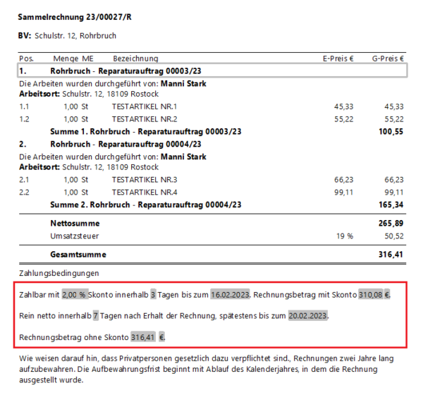 Abschlagsrechnung erstellen mit blue:solution - smarthandwerk